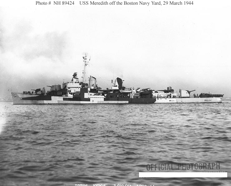 Naval Warfare: USS Meredith (DD-726)