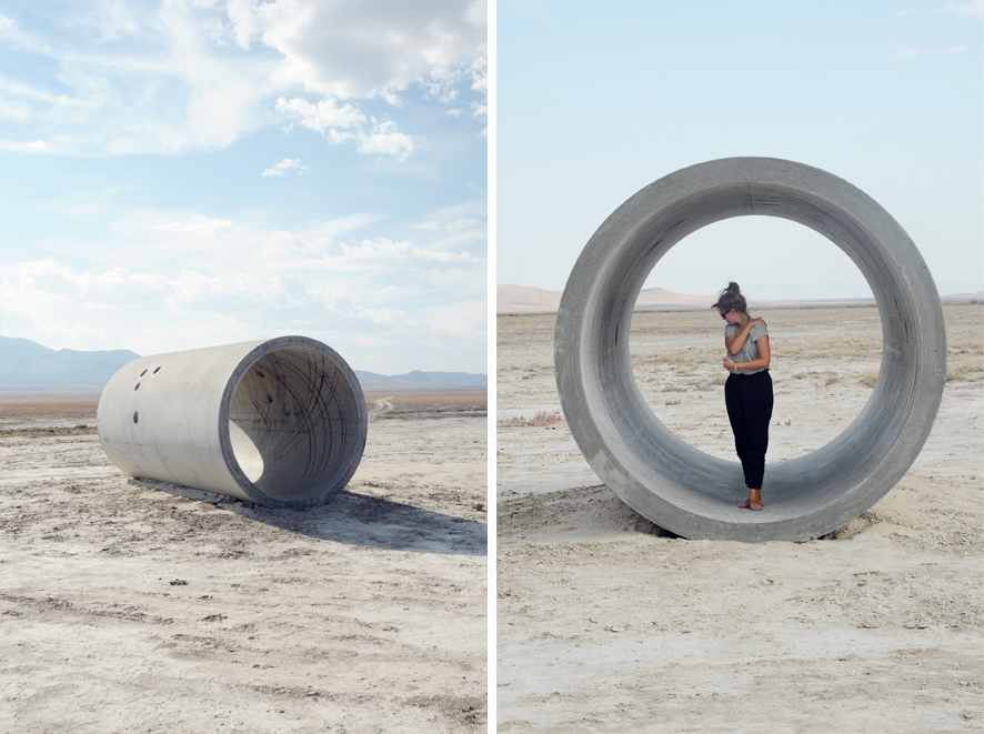 KARIKJØSNES: NANCY HOLT'S SUN TUNNELS, UTAH
