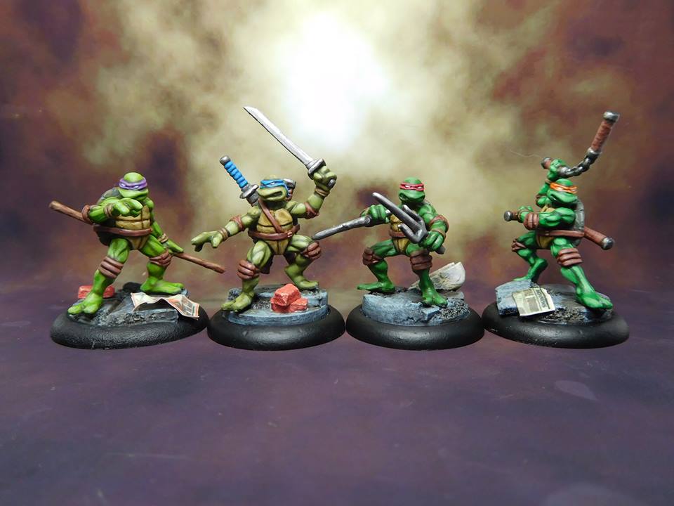 Battle Suits: Turtles painted by flags_of_war!