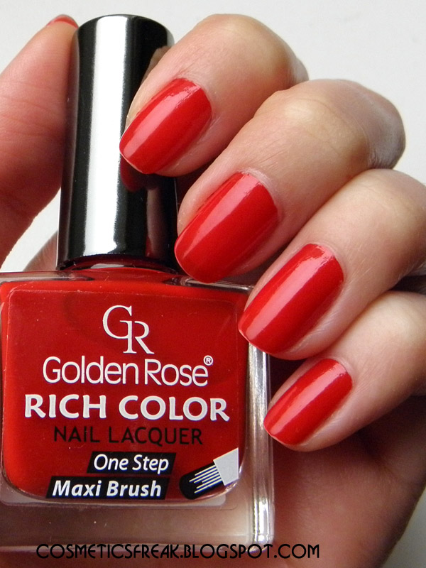 GOLDEN ROSE - RICH COLOR. CZY RZECZYWIŚCIE JEST JEDNOWARSTWOWY? | Blog ...