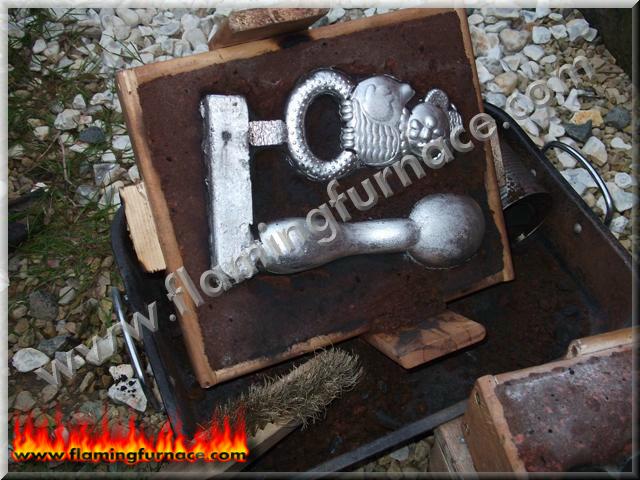 Aluminum Spoon and Chicken Sand Casting ~ Metal casting projects