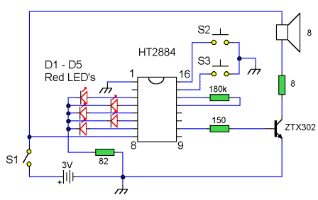 8 SOUND EFFECTS GENERATOR | circuits2017