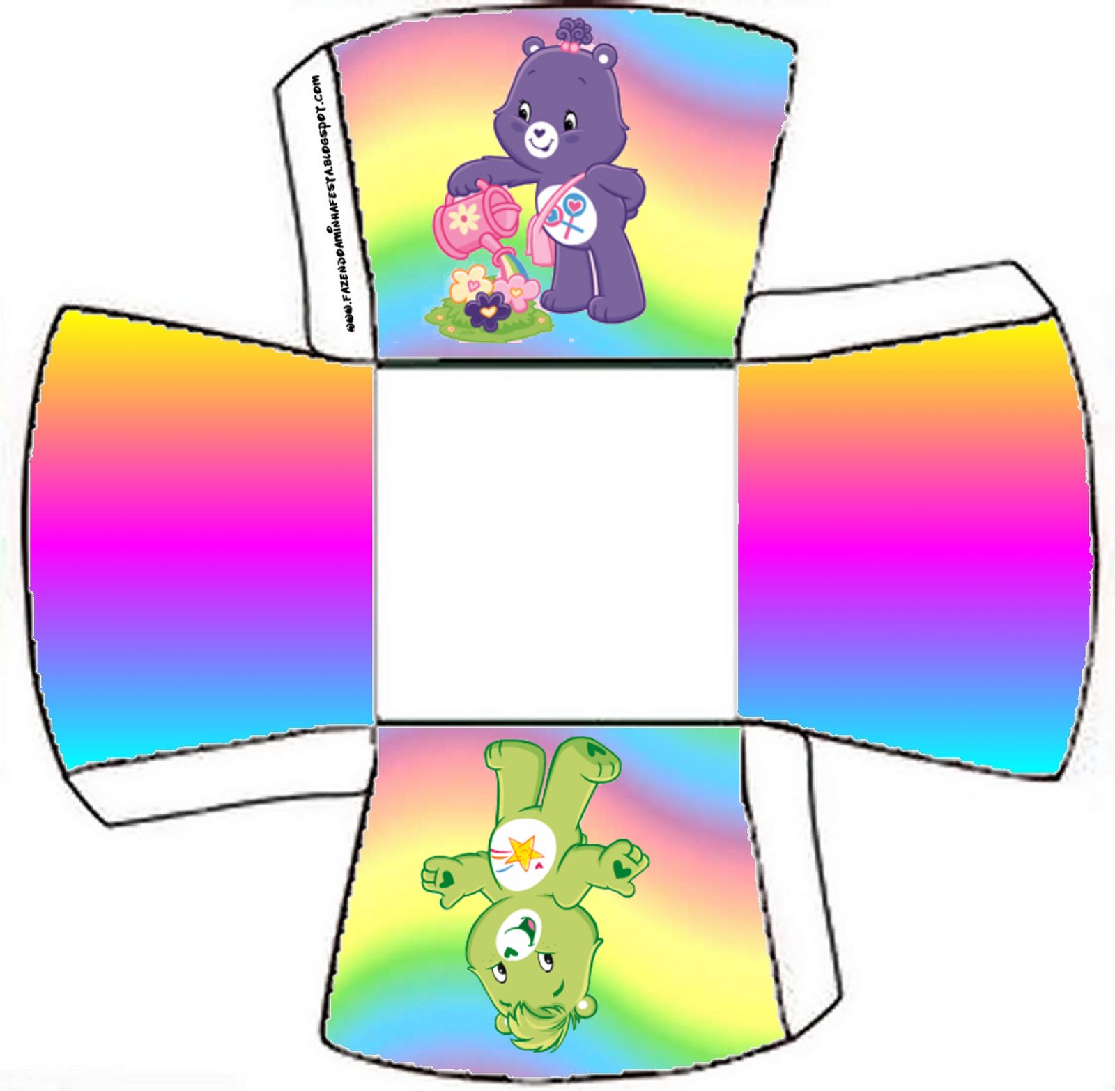 Care Bears Party: Free Printable Open Boxes. . - Oh My Fiesta! in english