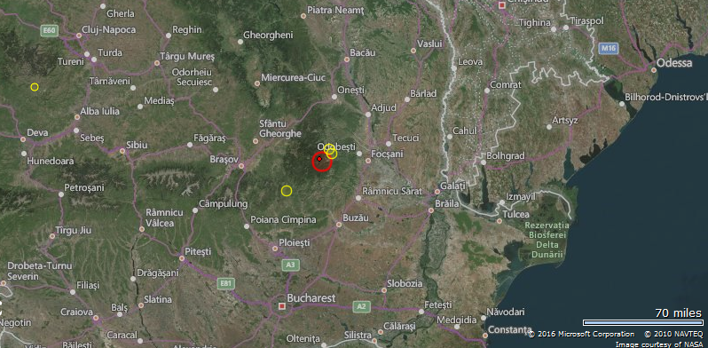 Earthquake Prediction: 5.6R in Romania!
