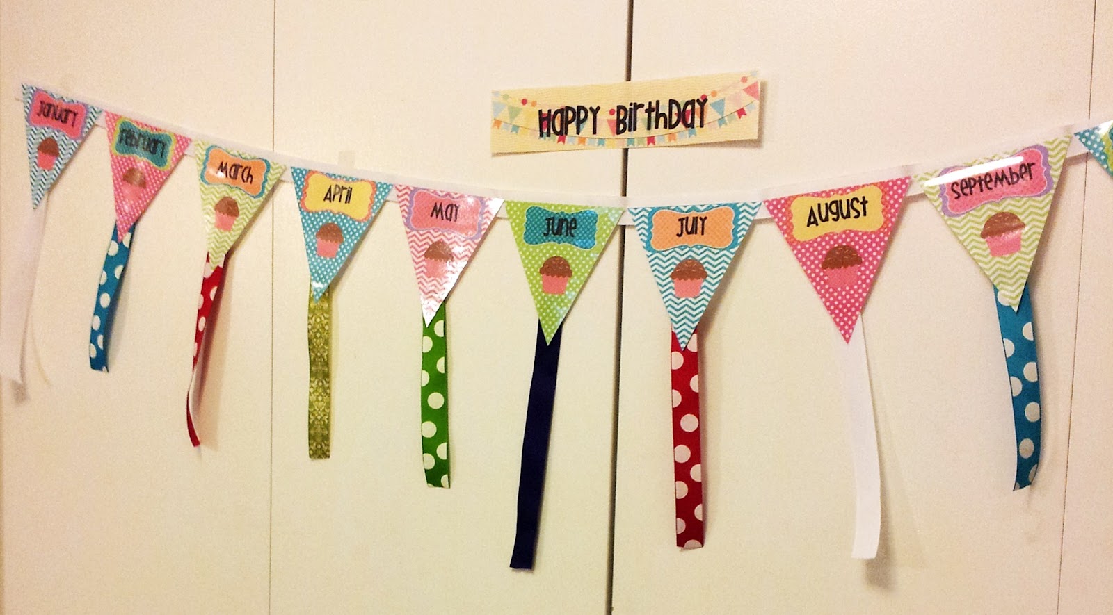 The Go To Teacher: Birthday Bunting