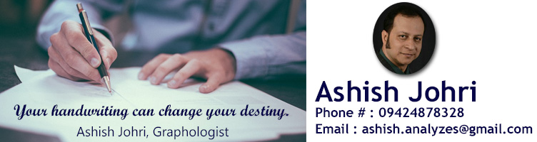 Handwriting Analyst Ashish Johri