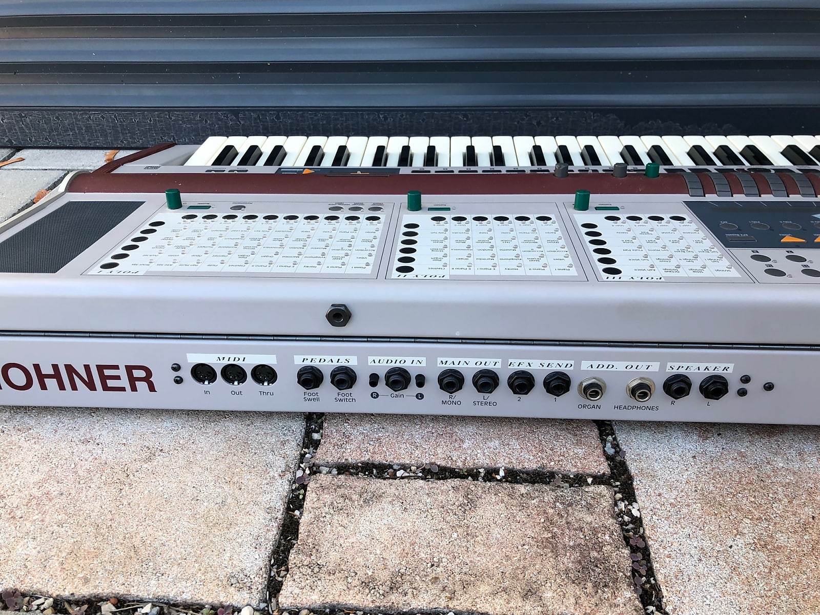 MATRIXSYNTH: Rare Hohner ADAM 1994 Grey Vintage Keyboard Synthesizer by ...
