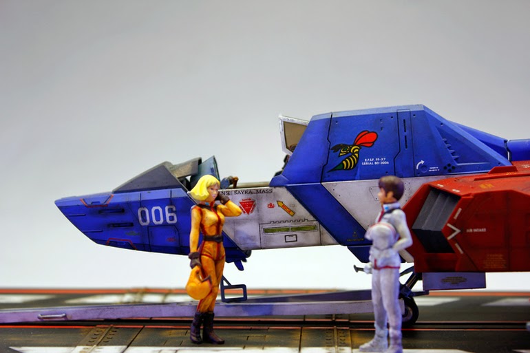 GUNDAM GUY: U.C. Hard Graph: 1/35 FF-X7 Core Fighter - Diorama Build