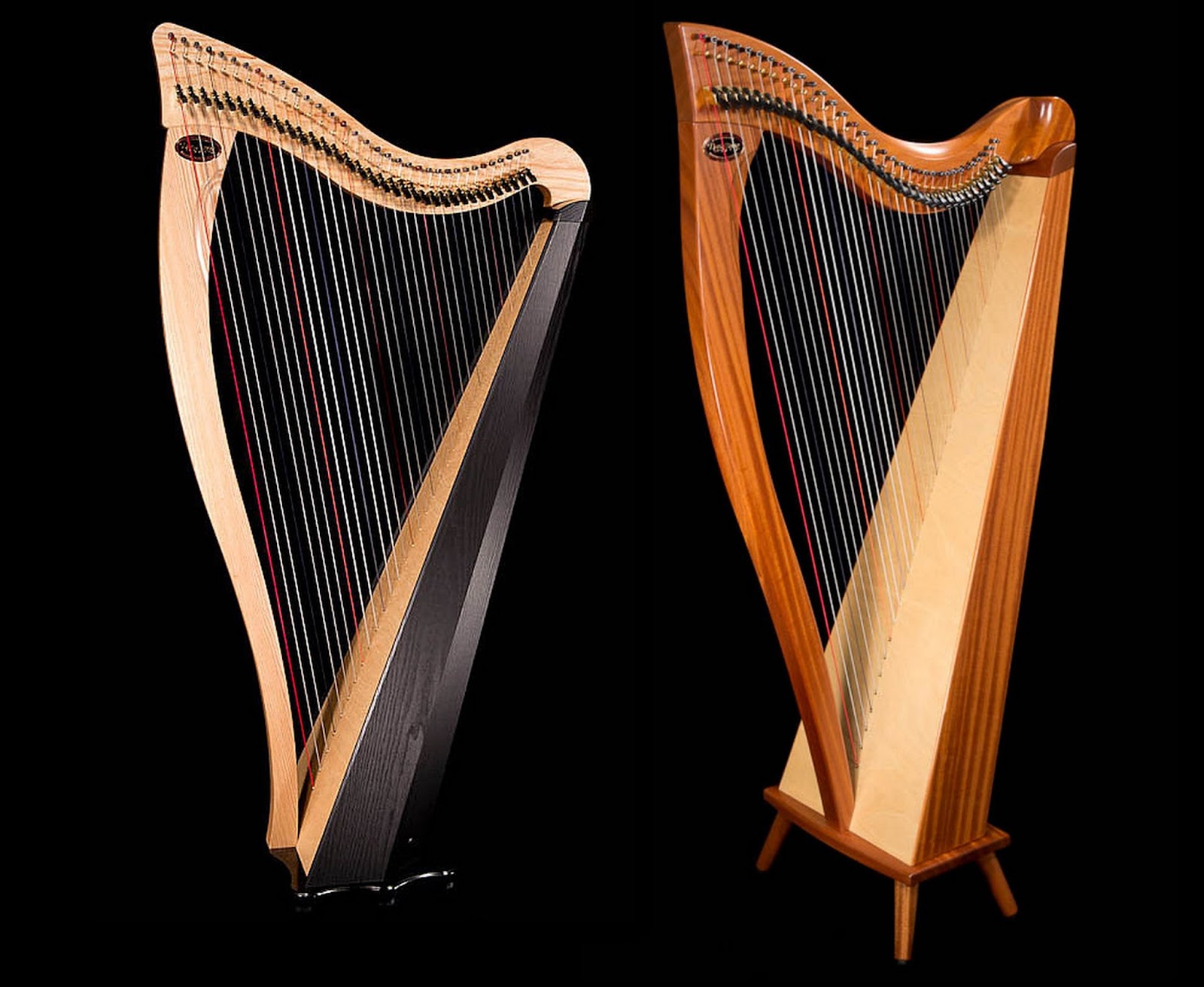 HARP IN LA BLOG: DUSTY STRINGS RAVENNA 34 AND CRESCENDO 34