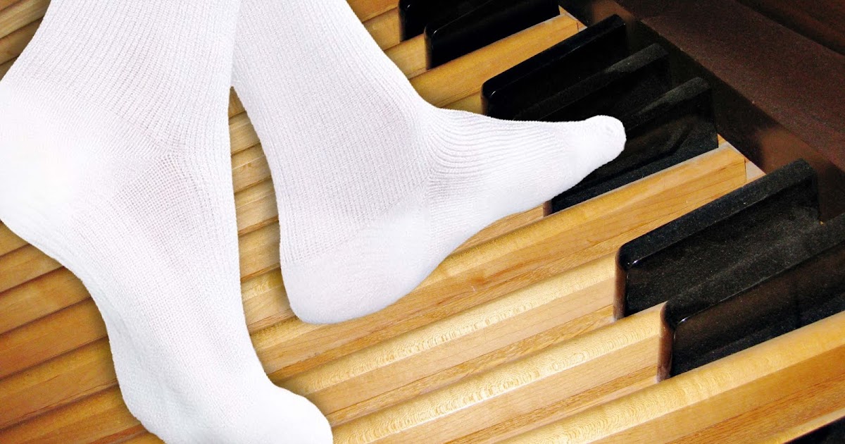The Latter-day Saint Organist: White Organ Shoes for Men