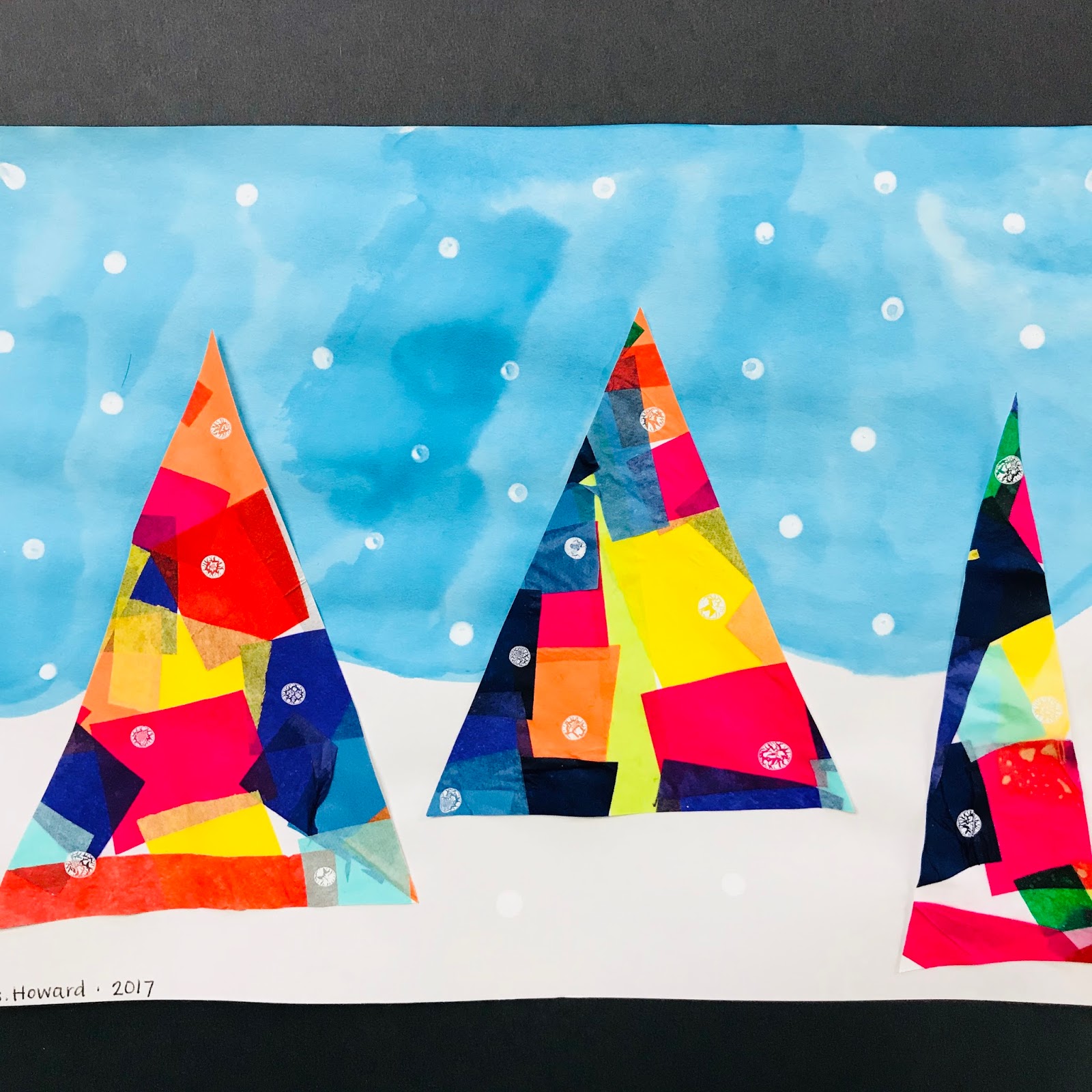 HOWYWOOD KINDERGARTEN Winter Art Project You ll Love