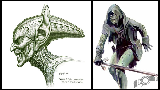 SCHEME 9: Sam Raimi's Original Green Goblin FX test.