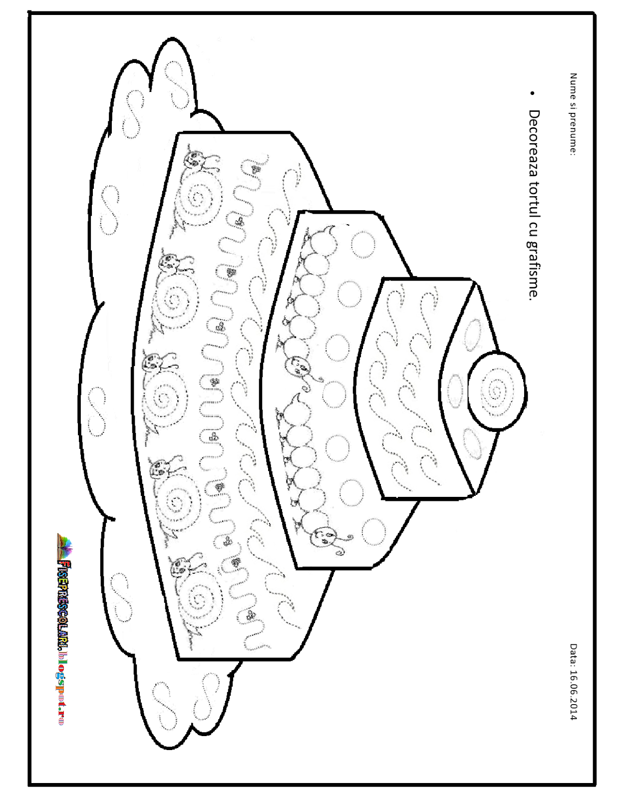 FISE cu Semne grafice pentru copii - TOAMNA - Zana Toamna :: Fise de ...