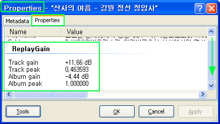 푸바 2000 음악 플레이어 Foobar2000 사용법 - 리플레이게인(Replay Gain)의 뜻, 특징, 설정 및 사용방법