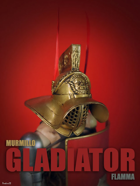 RED6: ACI Roman Gladiator Murmillo Flamma