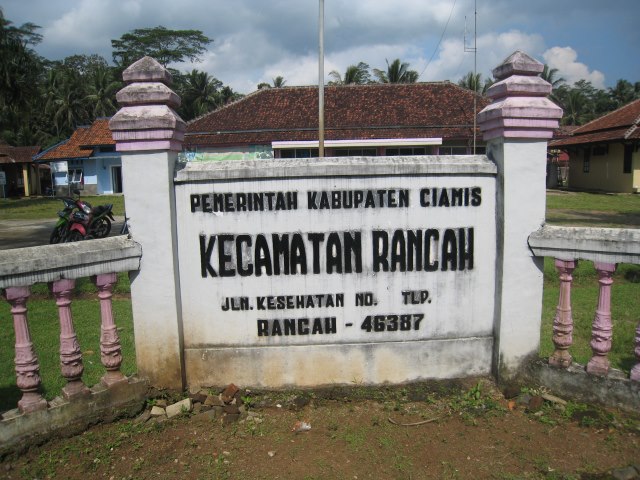 Foto Kantor Kecamatan Rancah Kab Ciamis ~ RANCAH