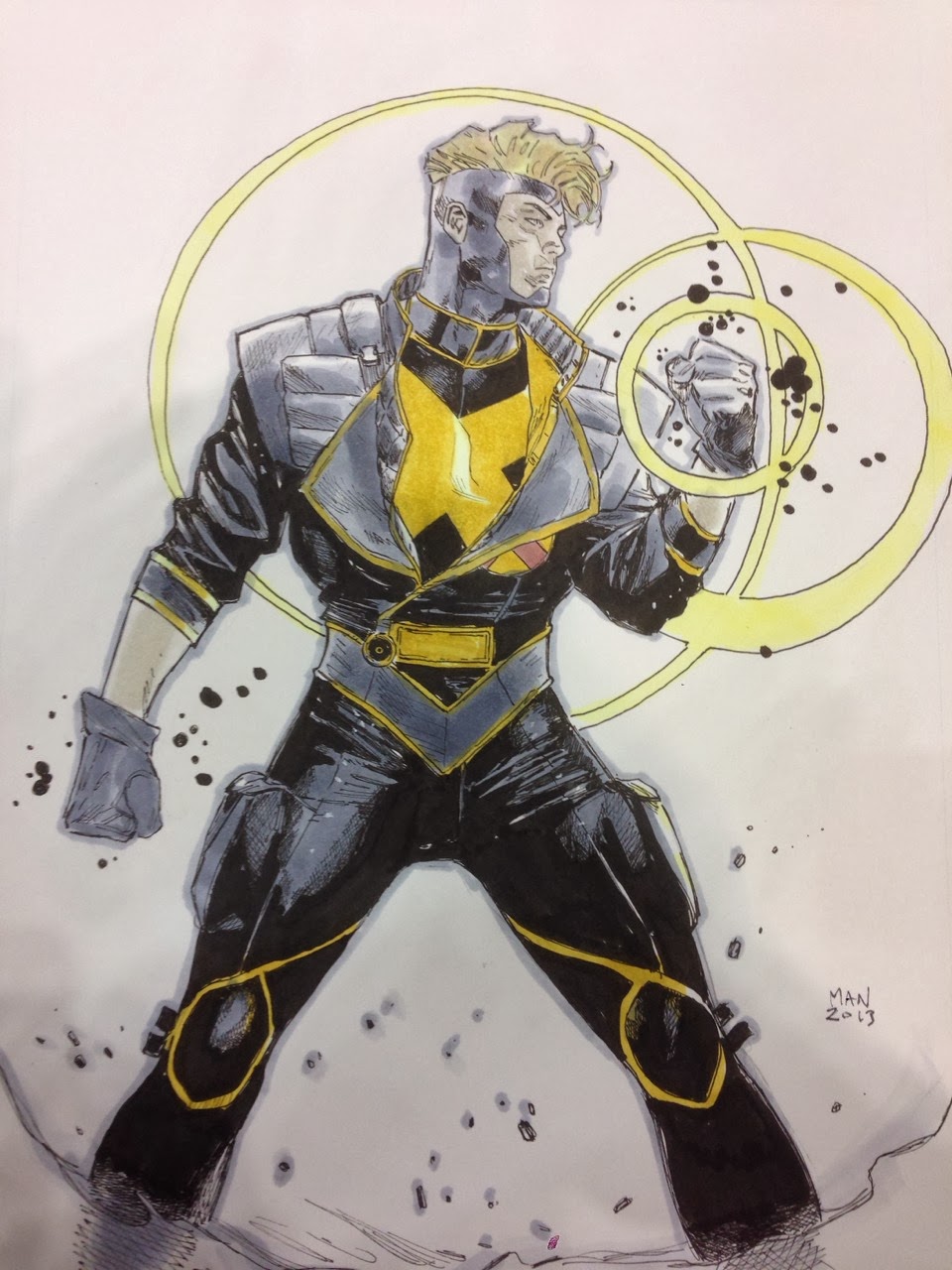 The Unpublished X-Men: Havok By Clay Mann
