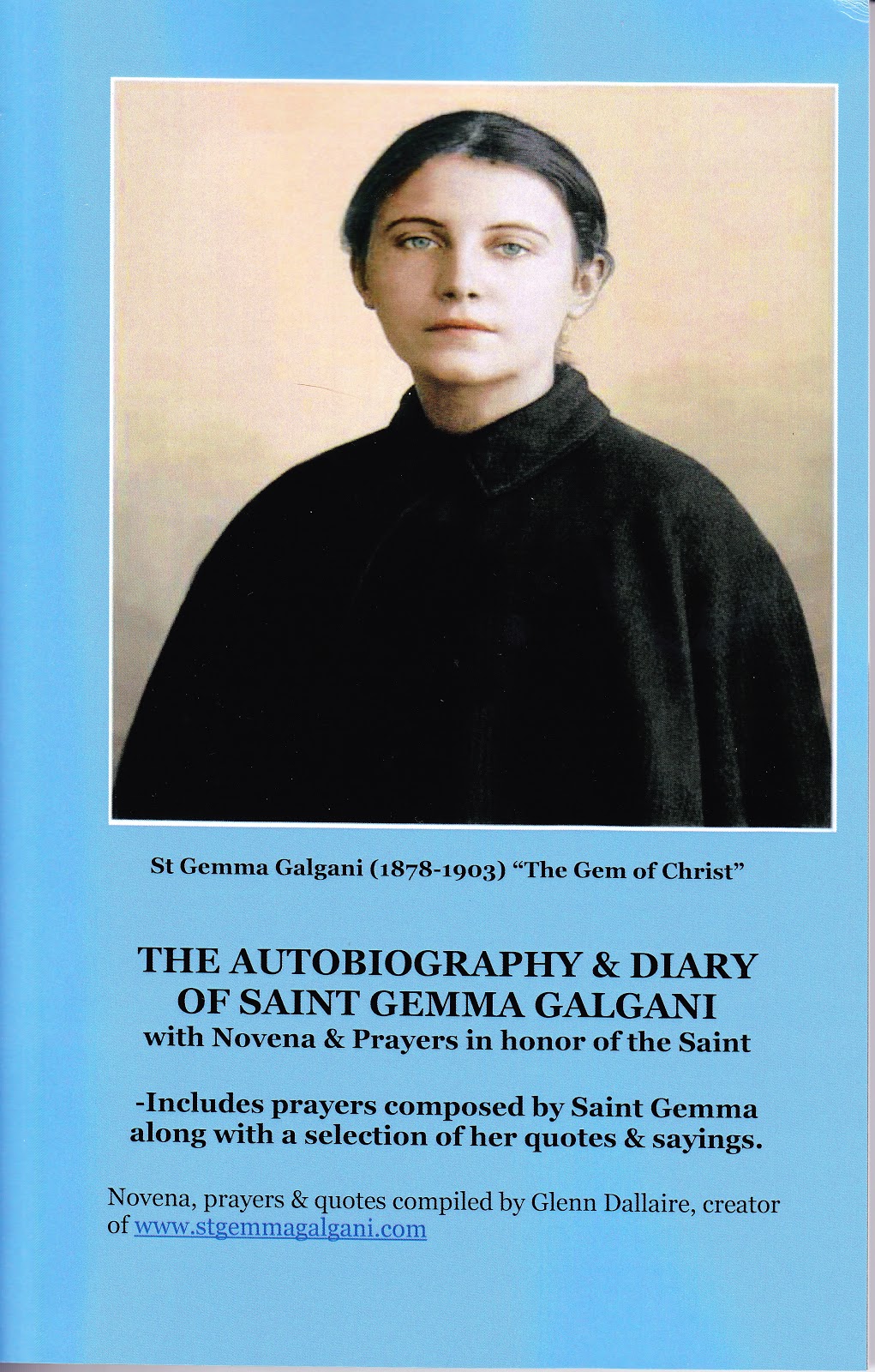 Life Of St Gemma Galgani at Samuel Moysey blog
