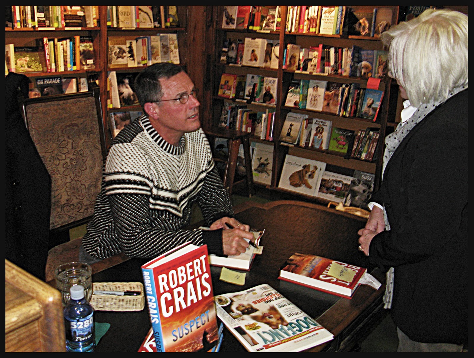 David Hoyt's Blog: Robert Crais Visits The Tattered Cover