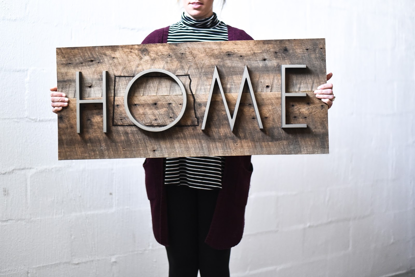 Making the Old New Again with Reclaimed Wood Signs - Office Sign ...