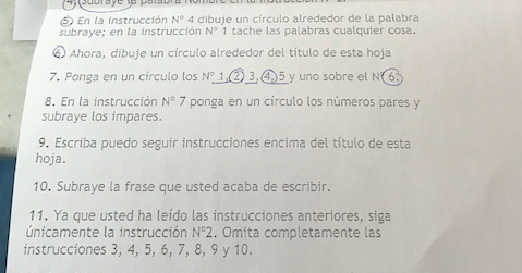 COMO SEGUIR INSTRUCCIONES