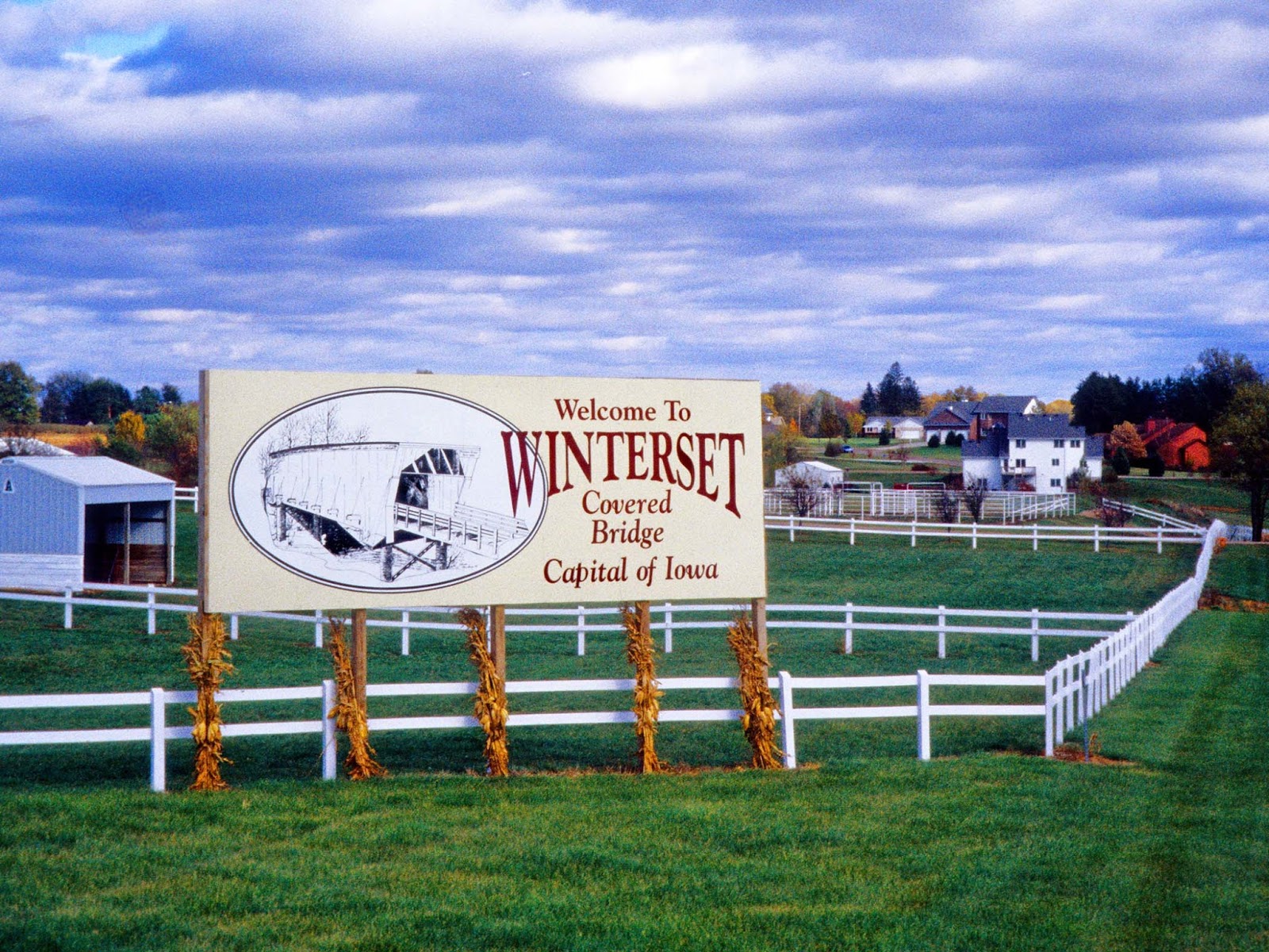 Geographically Yours Welcome: Winterset, Iowa