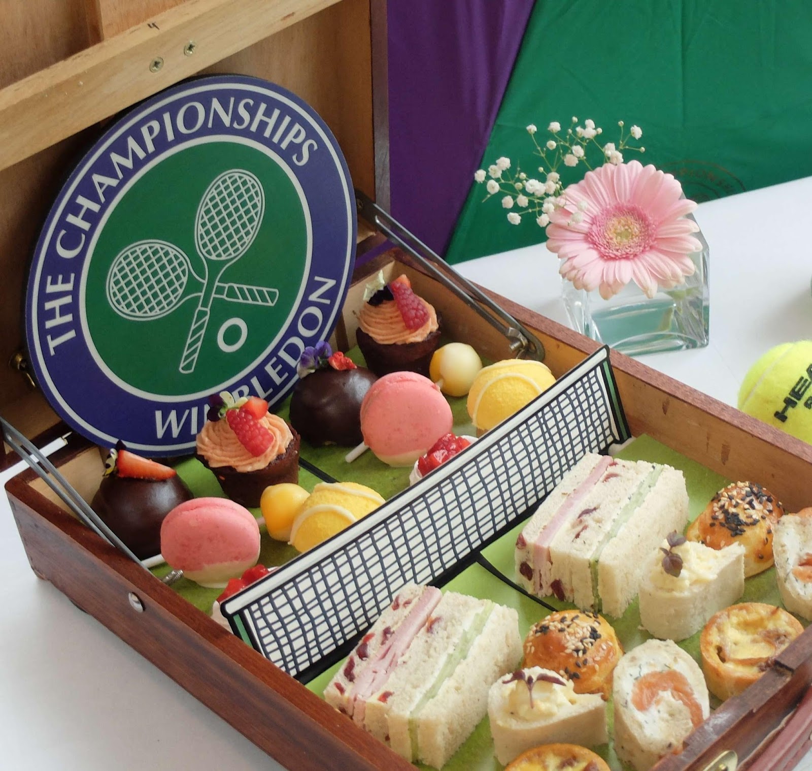Tea With Me And Friends: Afternoon Tea News - Wimbledon themed ARTea ...