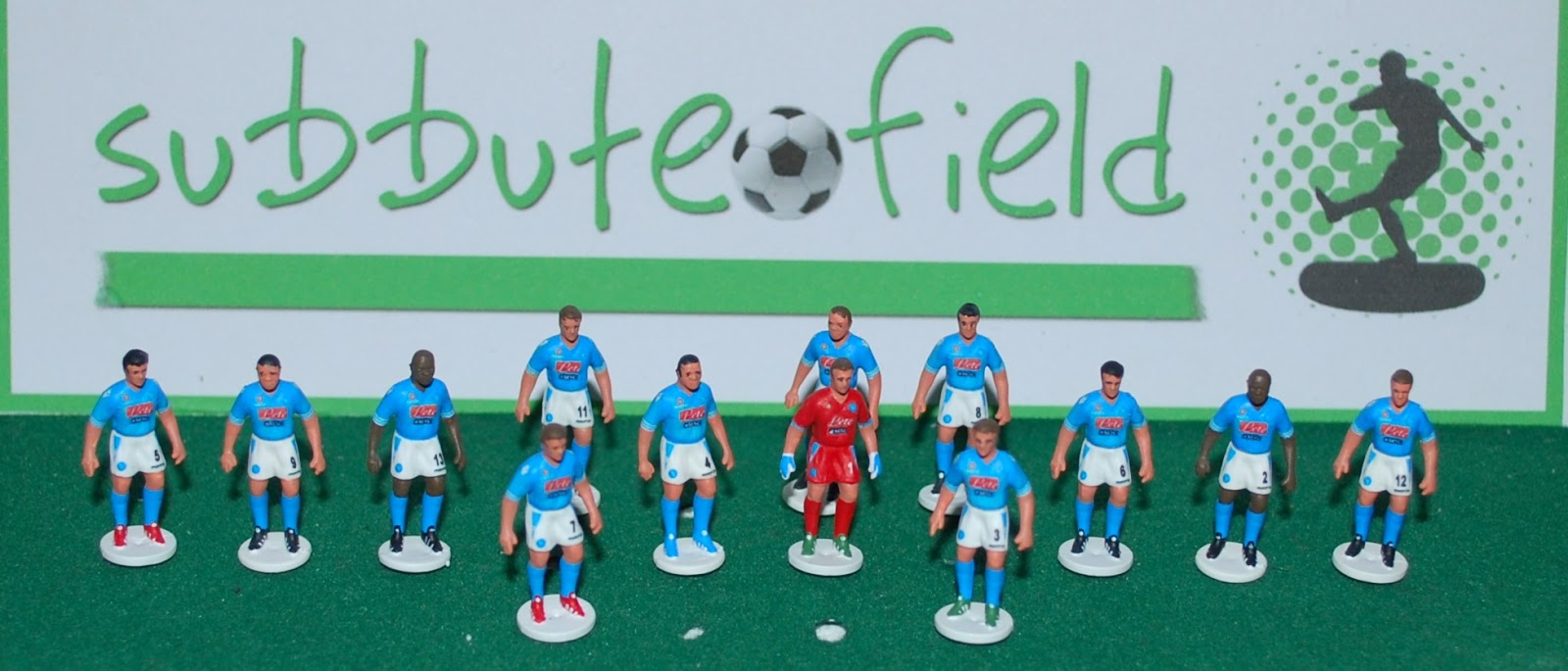 Subbuteo Field: New Decal Team - Napoli 2013-14