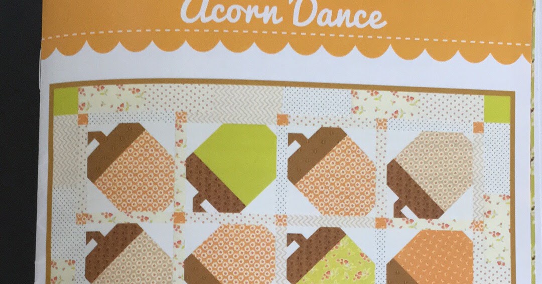 The shy one sews ...: Acorn Dance ~ a Quilt for Fall