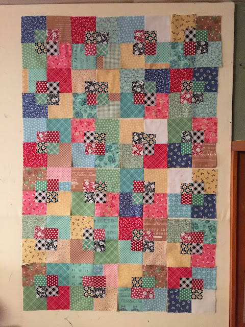 Val's Quilting Studio: WIP: Five and Dime Quilt