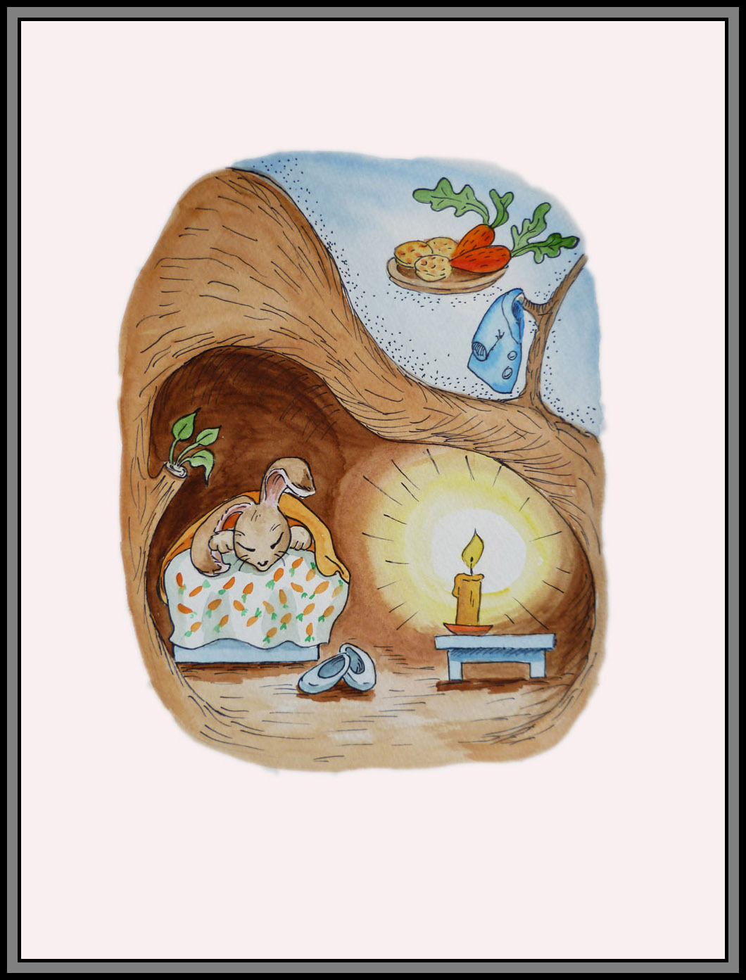 Peter Rabbit - illustrate a book - Workshop