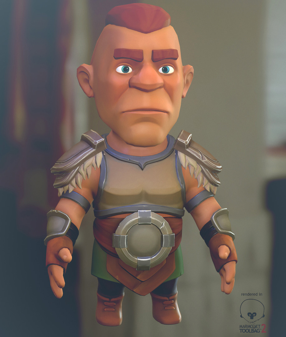 CG Artist: mobile game model