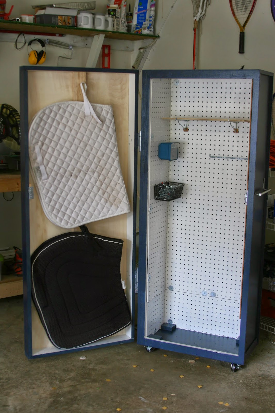 Cob Jockey: Tack Locker Project Update, and Opinions Needed!