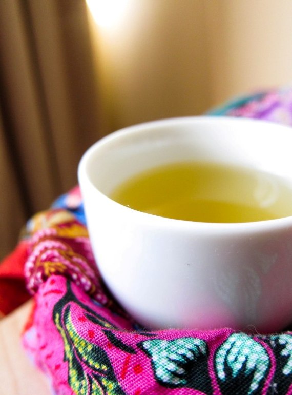 the indolent cook: pandan & ginger tea