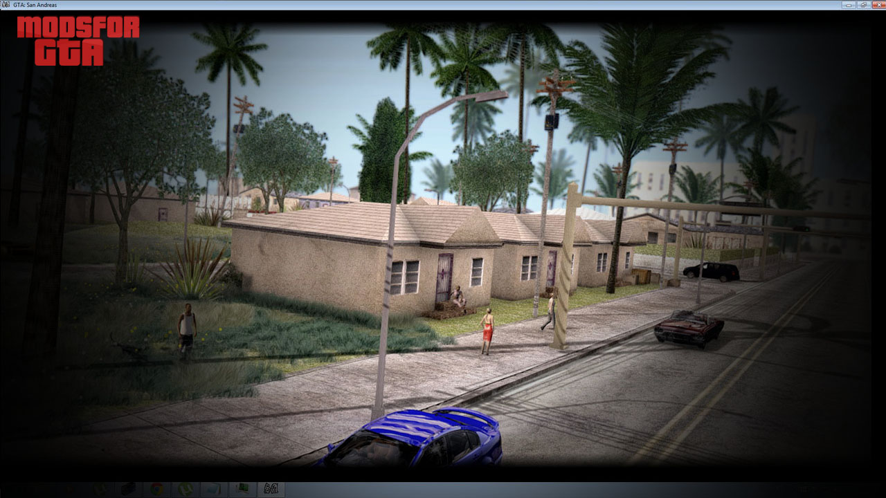 Mods for GTA: SA - Modo Window