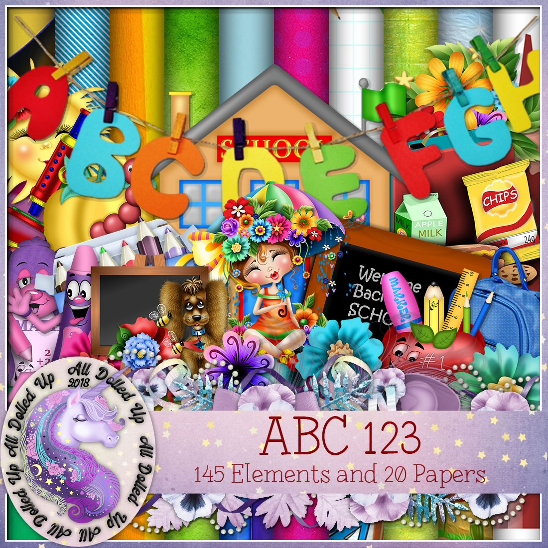 Kimmy's Kreations: ABC 123