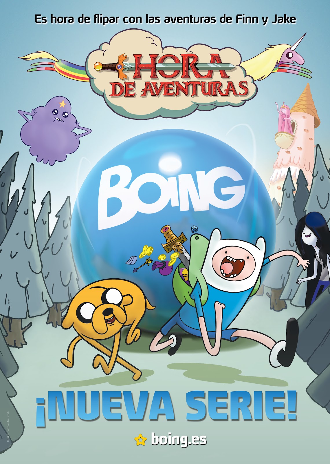 ¡Nuevos episodios de 'Hora de aventuras' en Boing! - Dibujos.net