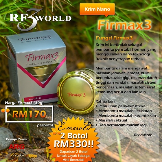 FIRMAX3 CREAM - SKIN CARE, HEALTH AND BEAUTY, SUPPLIMENT: CARA BELI