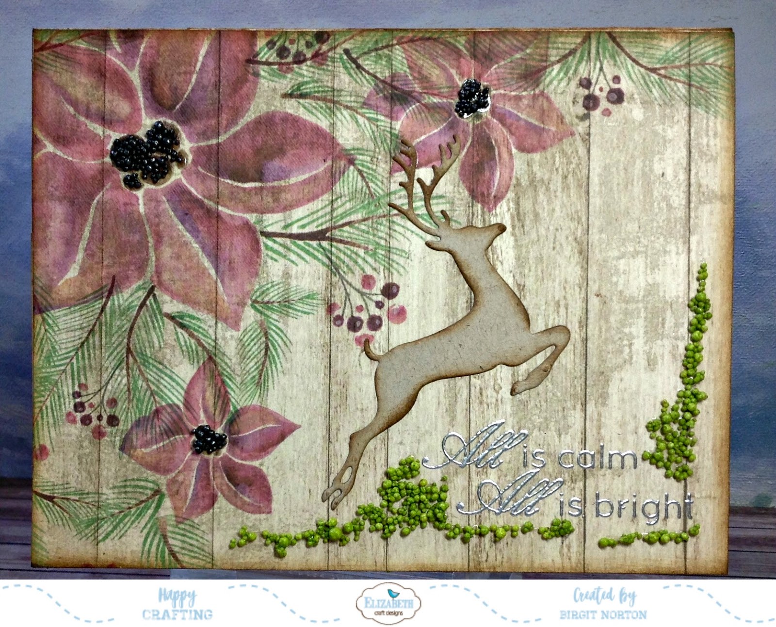 Crafting While I Wait: Deer In The Woods ~ Pop Up Card