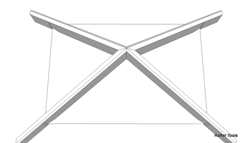 Roof Framing Geometry Pyramid Hip Roof Rafters Equal Unequal roof-framing-geometry-pyramid-hip-roof-rafters-equal-unequal