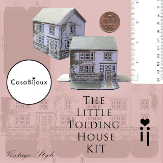 CasaBijoux: The Little Folding House Kit Templates