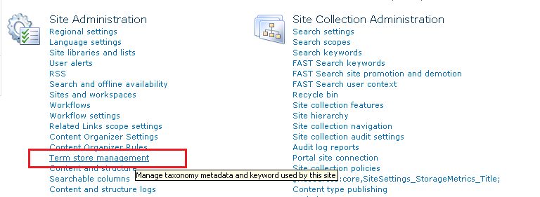 SharePoint PitStop: Creating Managed Metadata Group, Term Set and Terms