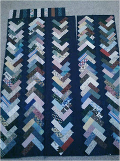 Pioneer Braid is quilted!