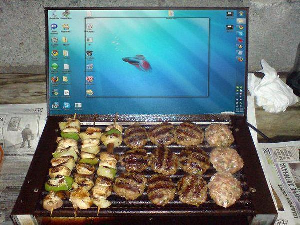 The New Barbecue Laptop...:) ~ Fun Source