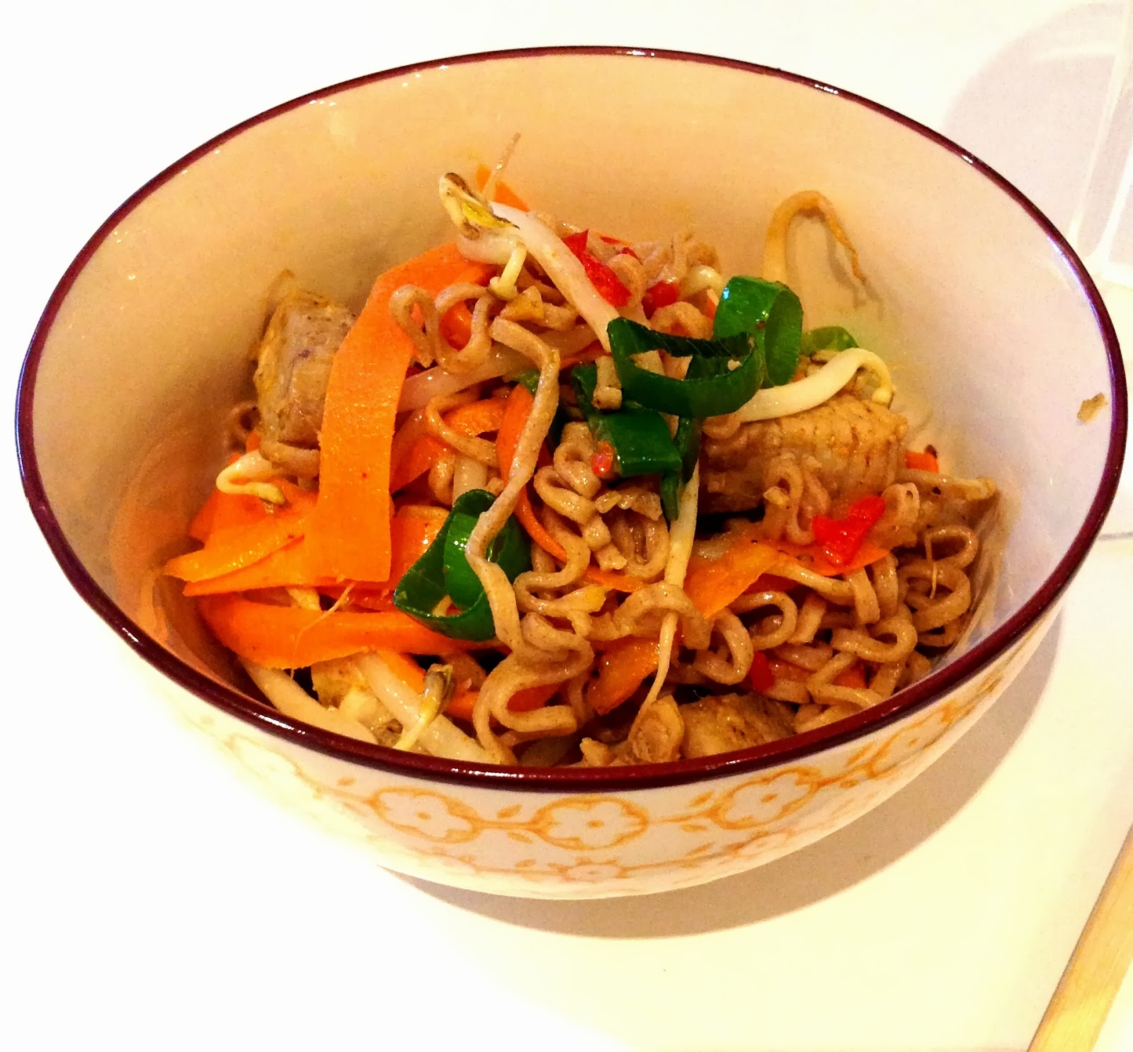 Mat til hverdags - mat på 30 minutter: Spicy nudler med sitronmarinert ...