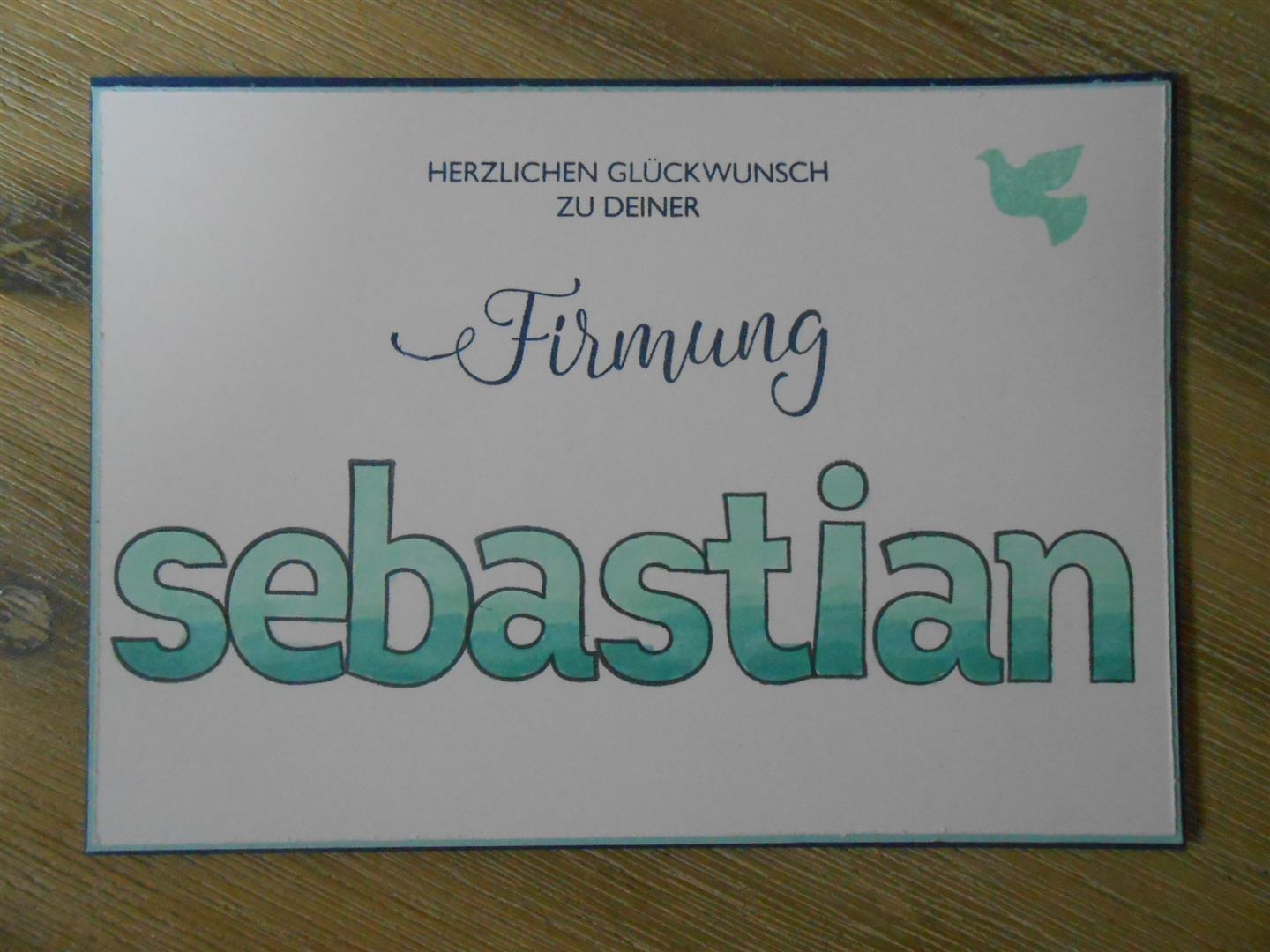 Marita´s Bastelzimmer: zur Firmung