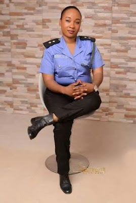 Photos: Meet Aisha Umar Sule, a beautiful, smart and stylish police officer
