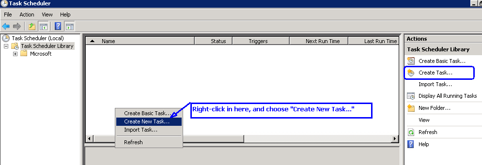 sharing: How To Create Task Scheduler in Windows Server