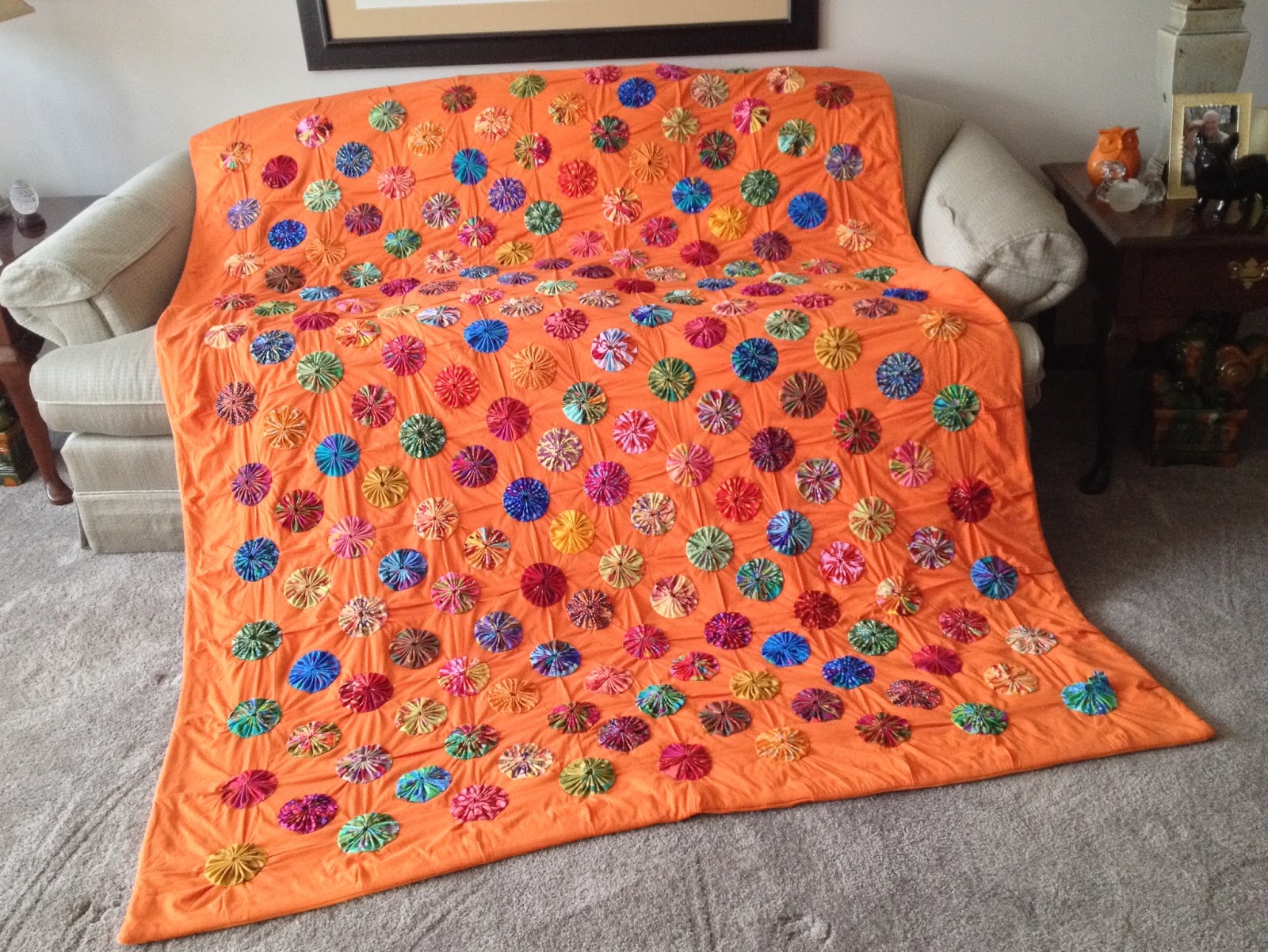 28 Attractive Yo-Yo Quilts Impressive Patterns