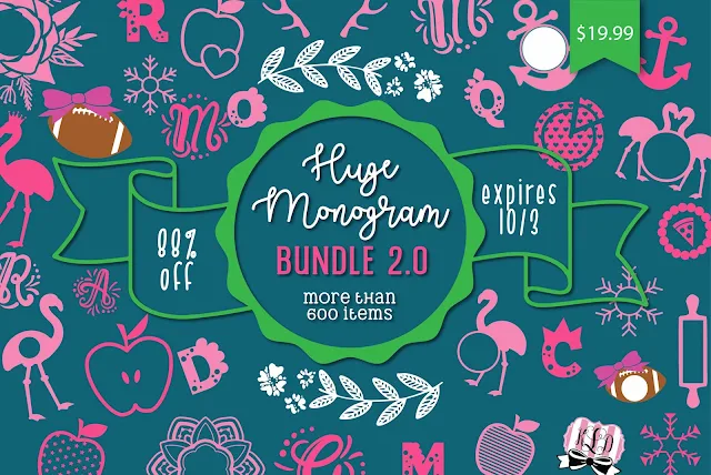 5 Ways to Style a Monogram - Silhouette School